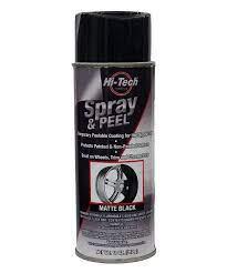 Hi-Tech Spray & Peel Temporary Peelable Coating NEW!!!! – Detailing World